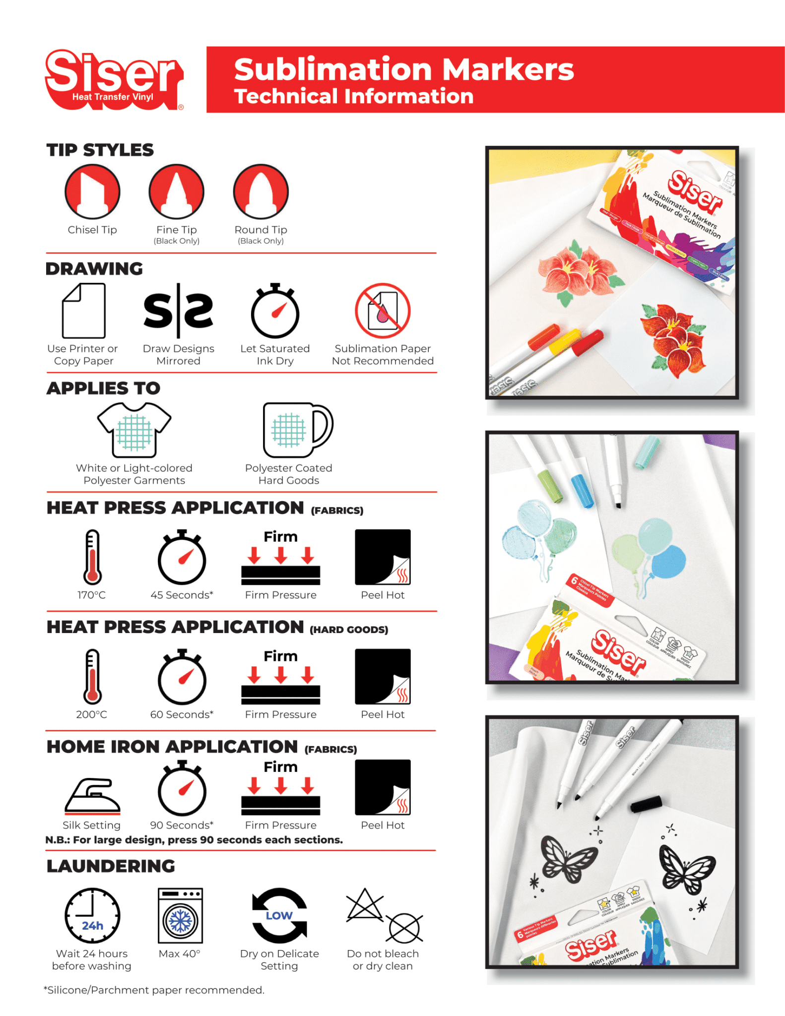Sublimation Markers - SiserAsia